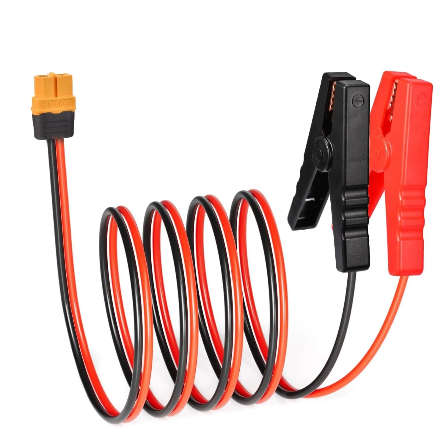 Кабель для зарядки аккумулятора 12В, 2 м, 12AWG
