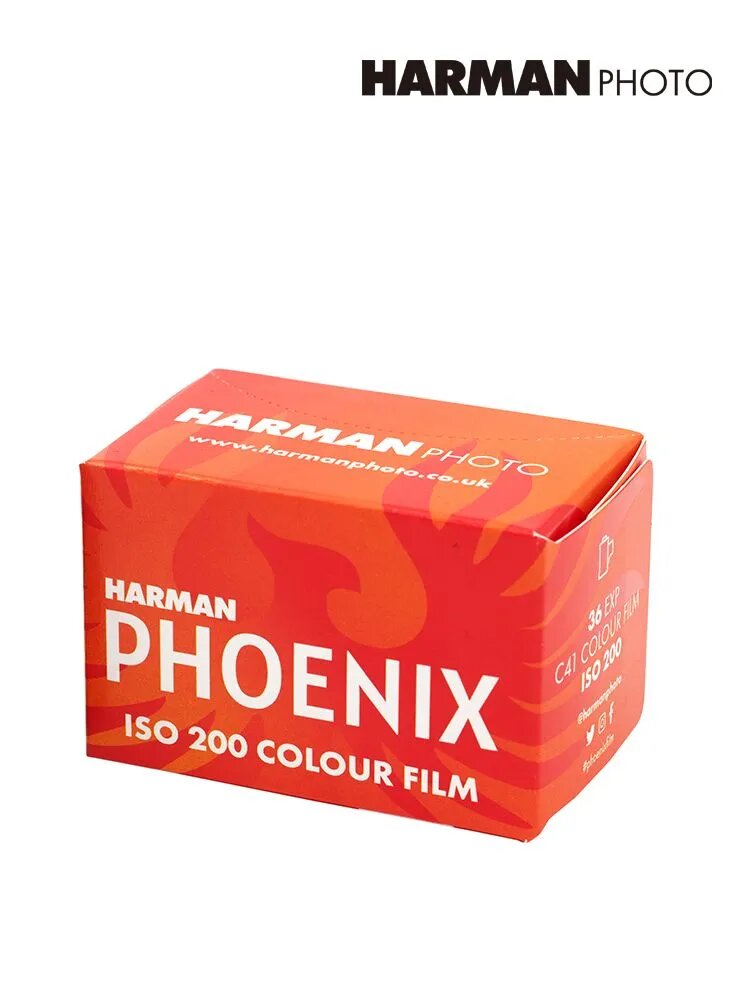 ILFORD PHOENIX ISO 200 COLOUR FILM 36 EXP C41 135 мм цветная негативная фотопленка