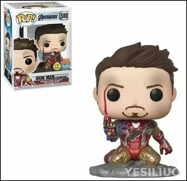 Фигурка Funko POP! Bobble Marvel Avengers Game Iron Man (Stark Tech Suit)/Фанко ПОП по мотивам франшизы Марвел, Железный Человек Мстители