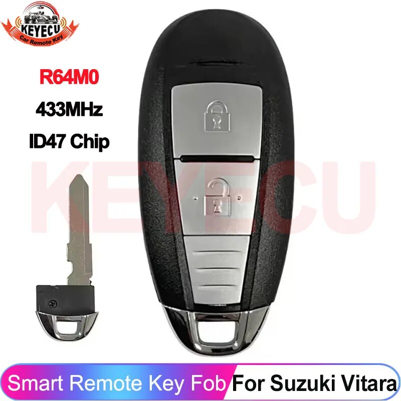 KEYECU R64M0 для Suzuki Vitara 2016 2017 2018 2019 + пульт дистанционного управления 434 МГц 1 Piece