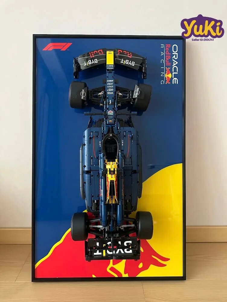 Крепление для картин Red Bull Racing Formula 1 Model, деревянное, 50x80 см