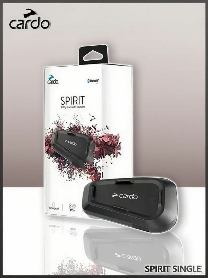 Бестселлер Cardo Scala Rider SPIRIT SINGLE, гарнитура интерком