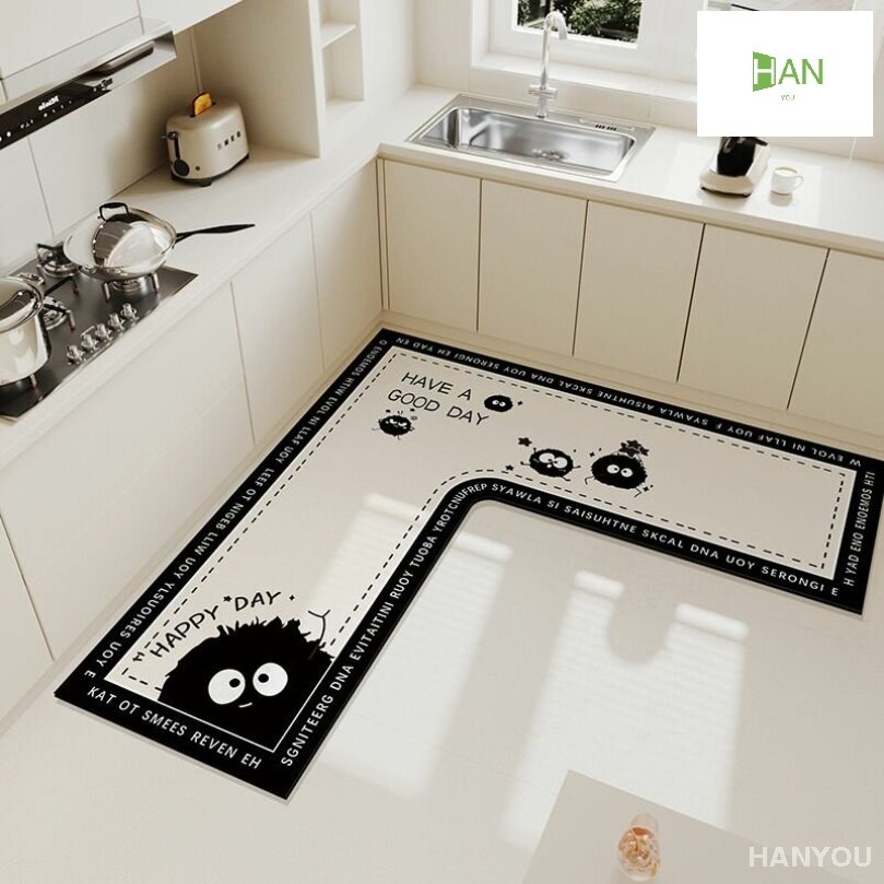 Эксклюзивный кухонный коврик 100x100 см из диатомовой грязи с маслоотталкивающим эффектом ROMIKY