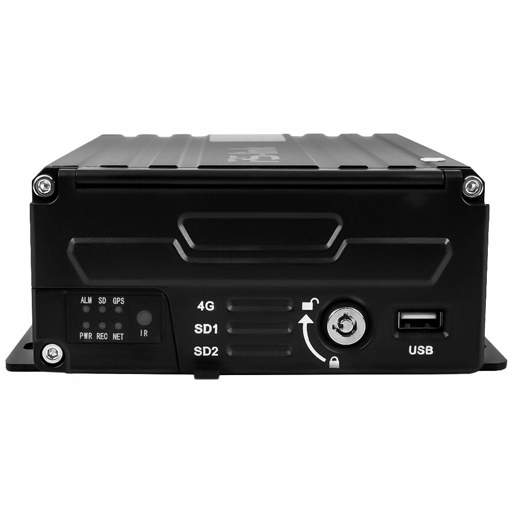 Видеорегистратор PS-Link PS-C104-H1, 4 канала, Full HD, металлический корпус