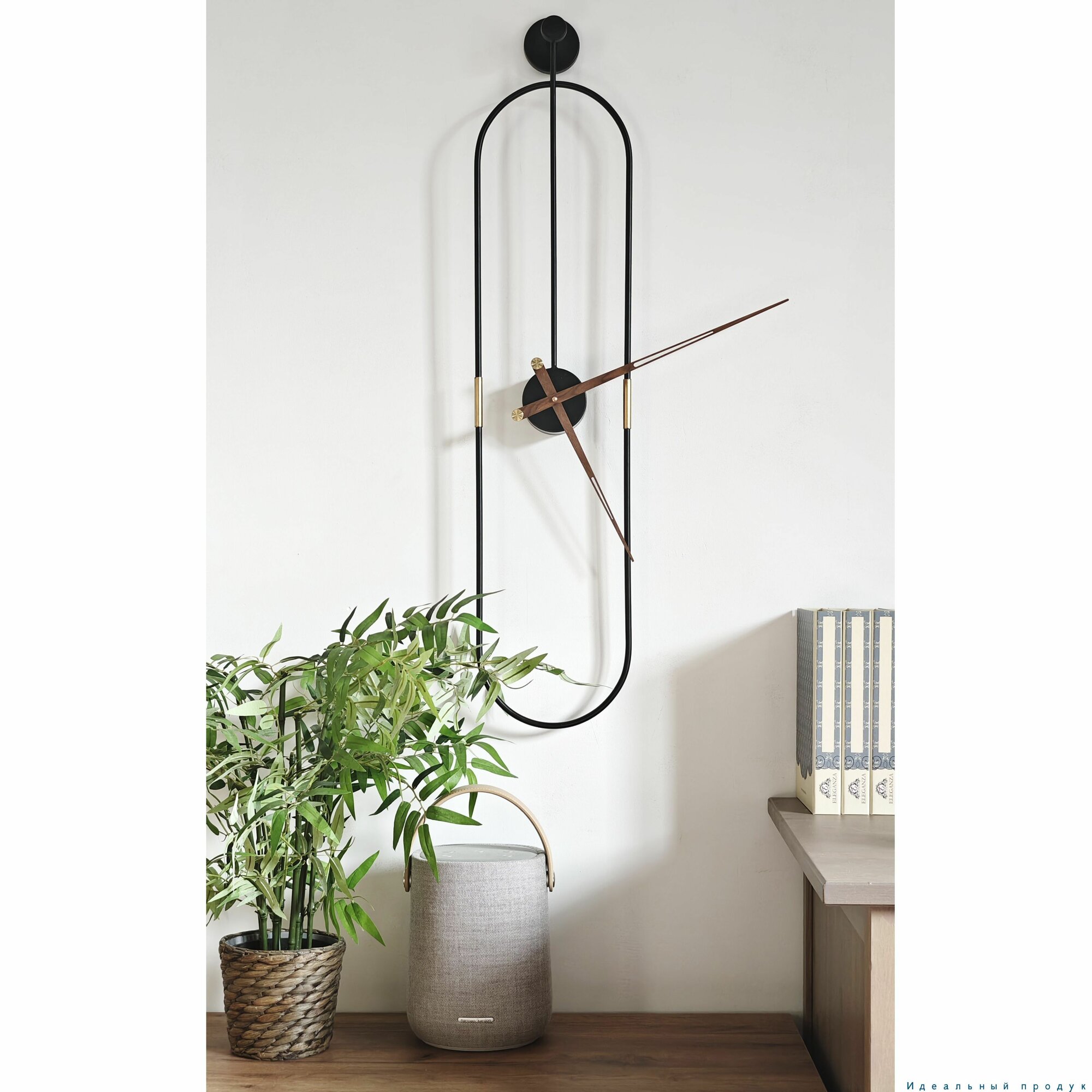 Настенные часы, 90 см х 19 см