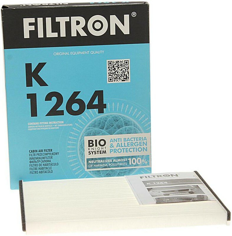 Фильтр салона FILTRON K1264 SUZUKI Grand Vitara 05- 1.6,2.0,1.9DDiS