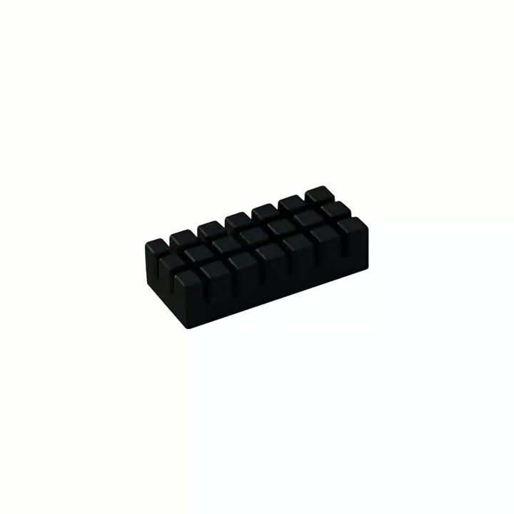 Щетка для 3д принтера Flashforge AD5X, силикон, жаростойкая, черная — фото 1