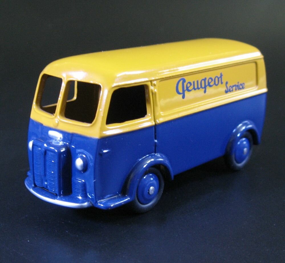 Dinky Toys 25B Peugeot Van Diecast Model Классическая антикварная модель автомобиля в коробке