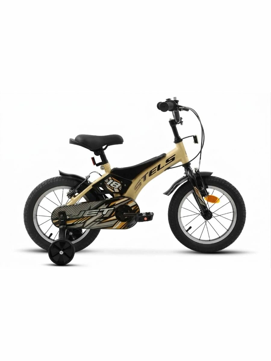 Велосипед детский городской Stels 18 дюймов Jet рама 10 дюймов желтый