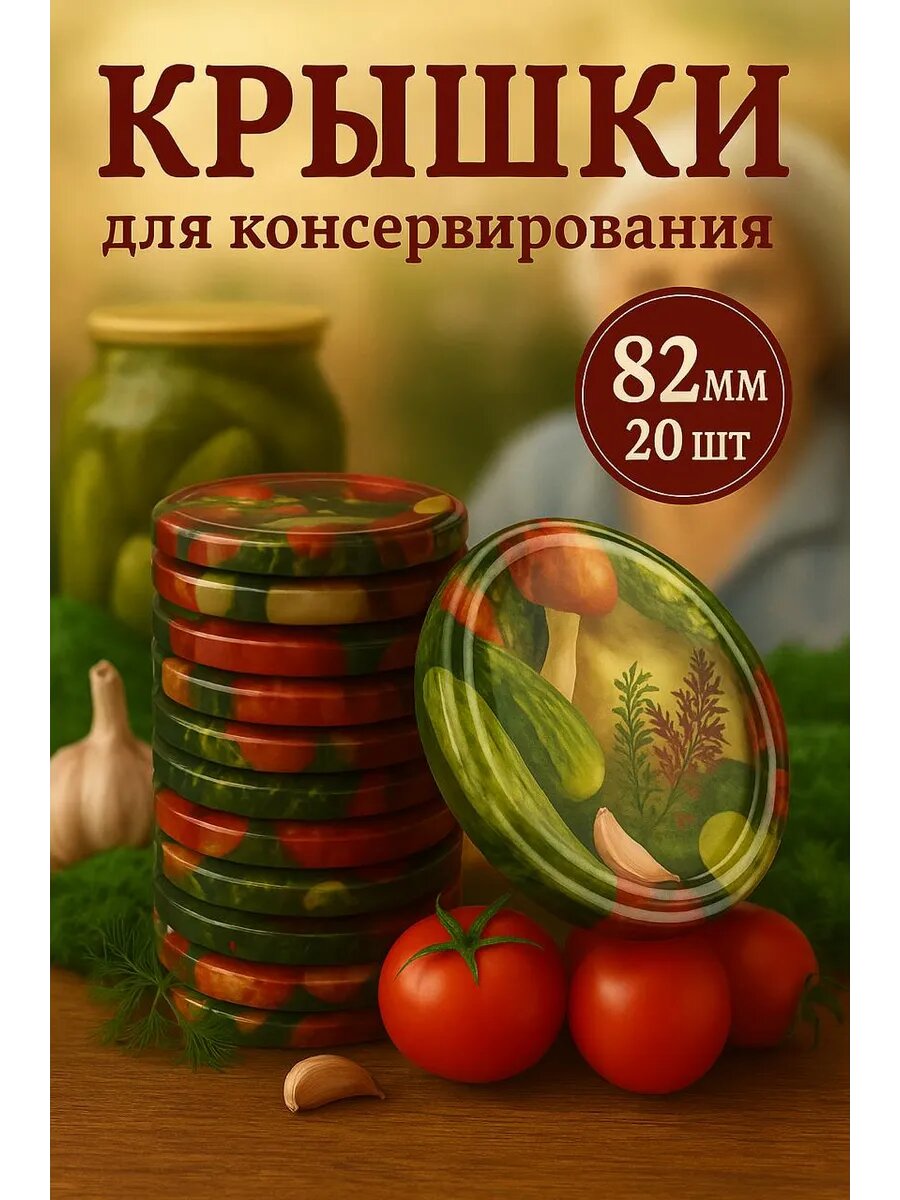 Крышки для консервирования банок закаточные