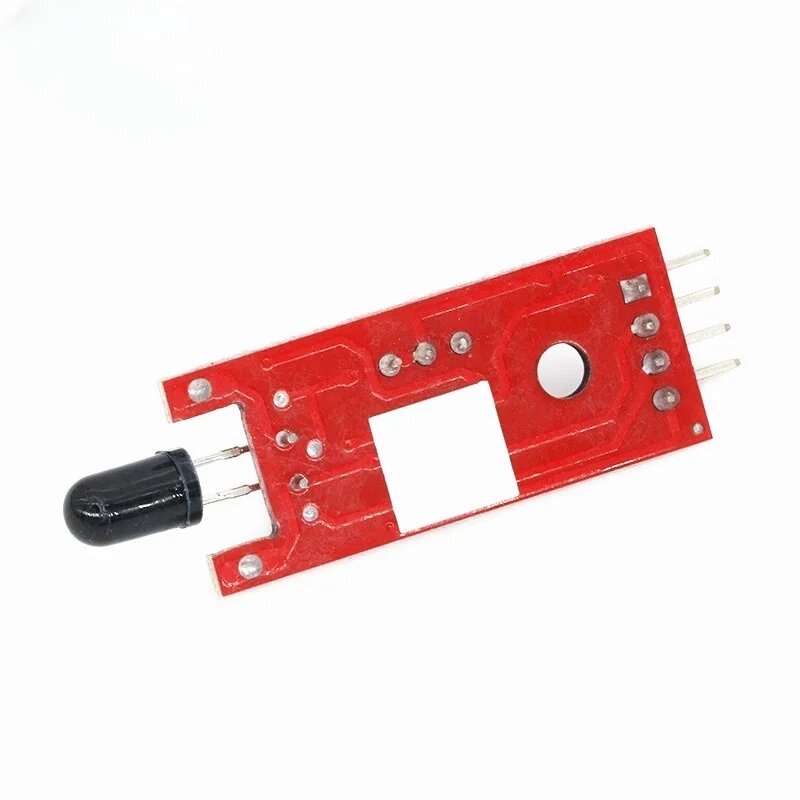 KY-026 Модуль датчика пламени для Arduino/Raspberry Pi/ESP — высокочувствительное обнаружение пожара, цифровой выход, 3,3–5 В с индикатором