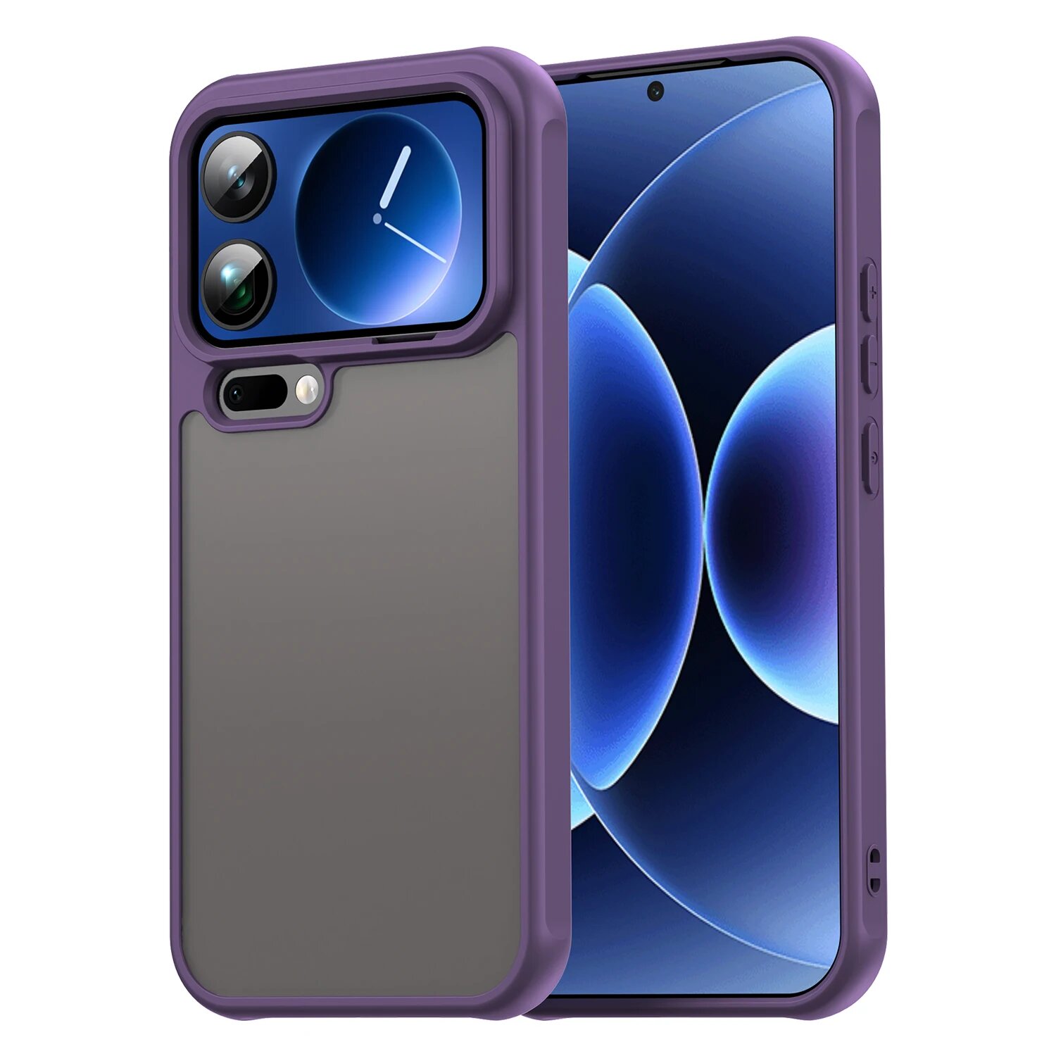 Чехол для Xiaomi 15 Ultra, фиолетовый, матовый
