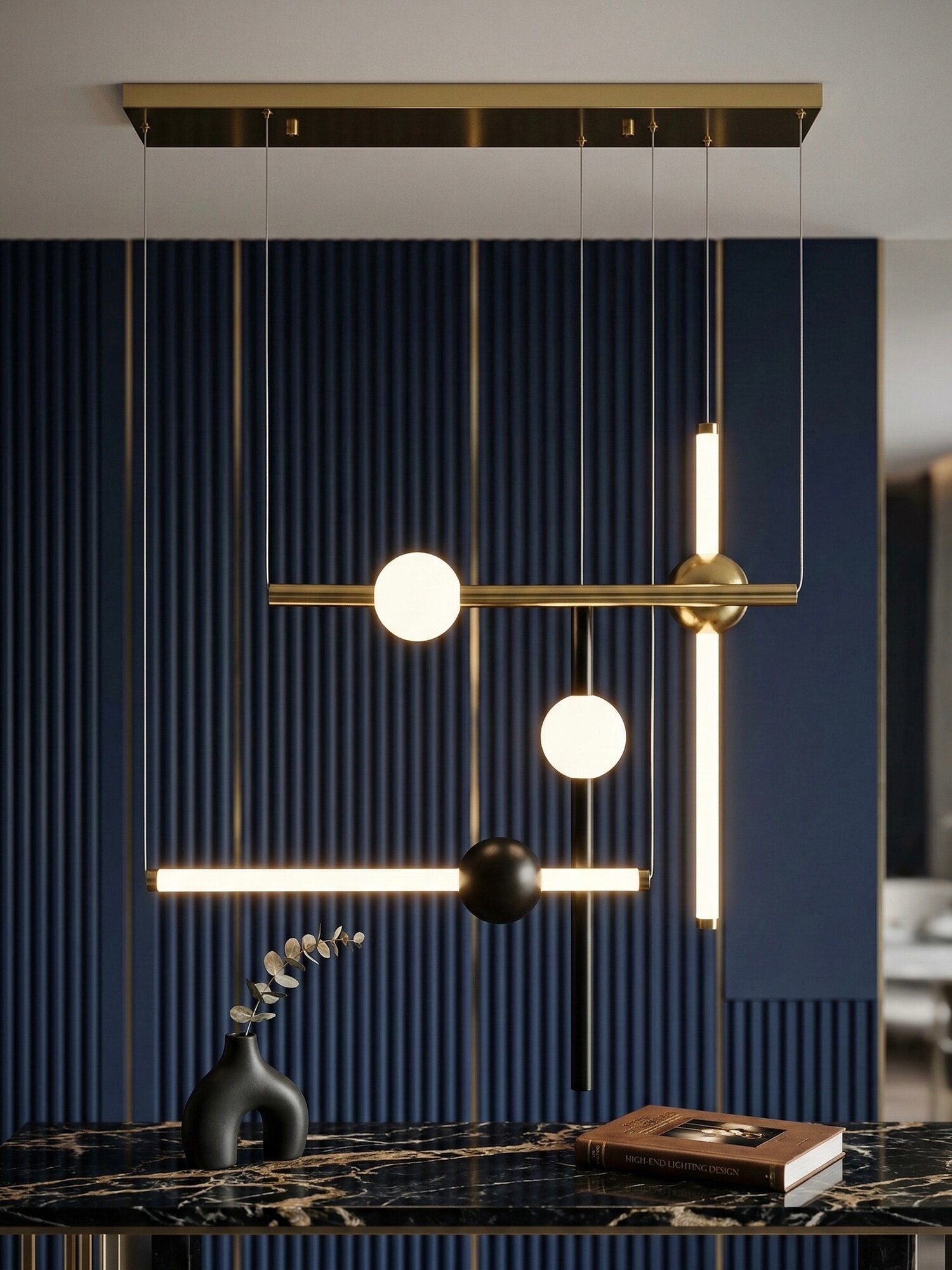 Светильник свет столицы 7035/4 LED, круглые плафоны, регулировка по высоте, 4 лампы