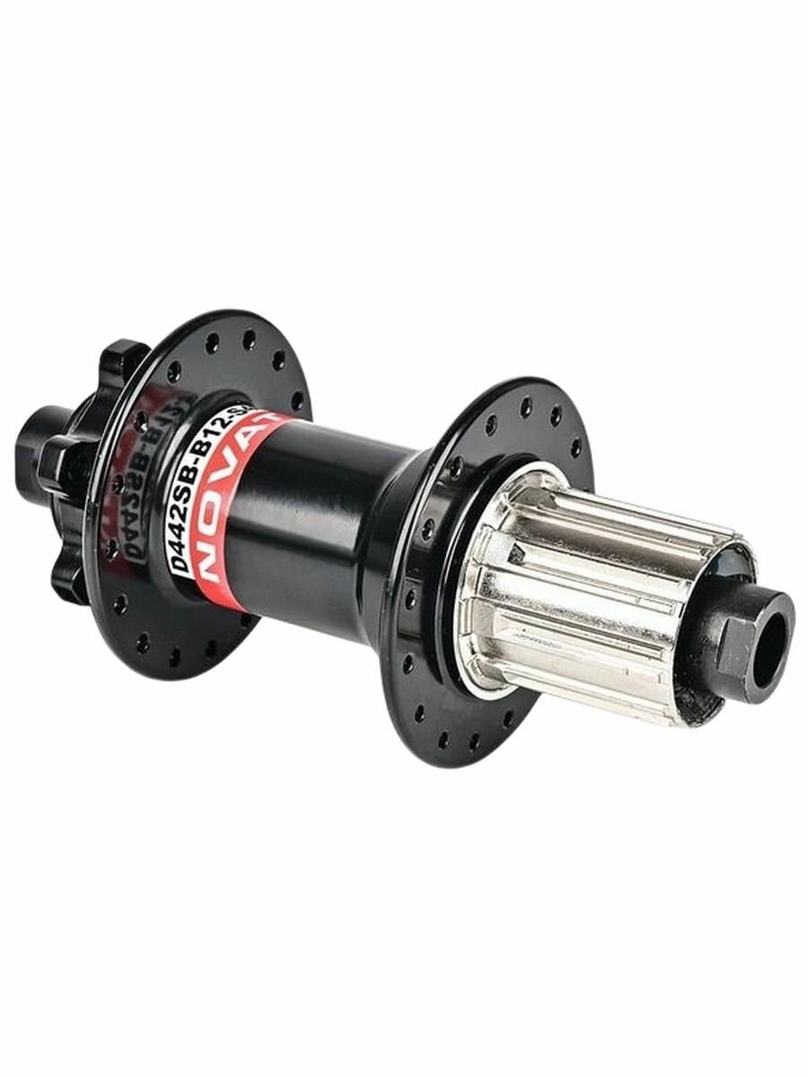 Втулка Novatec под ось 148х12, 32 отверстия, 4 пром подшипника (задняя)