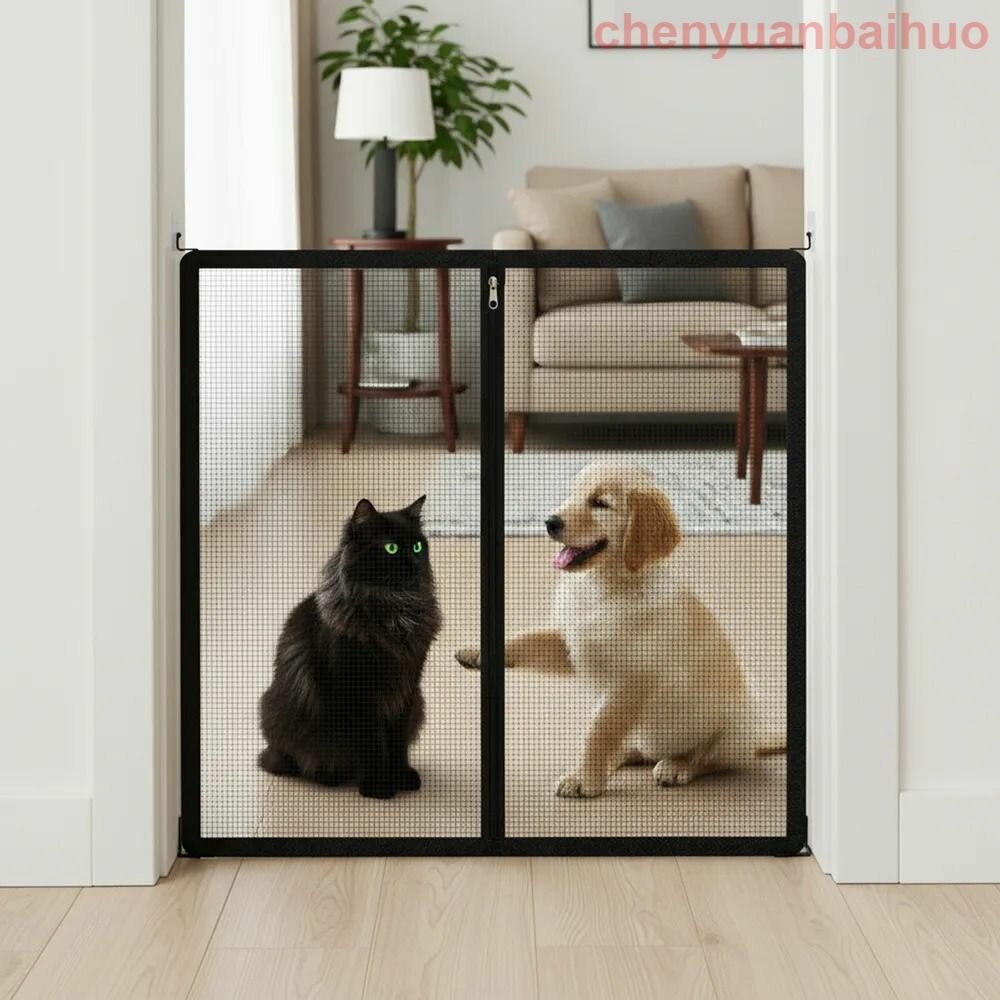 Ограждение для домашних животных без сверления, барьер для кошек и собак, защитная решетка от побега
