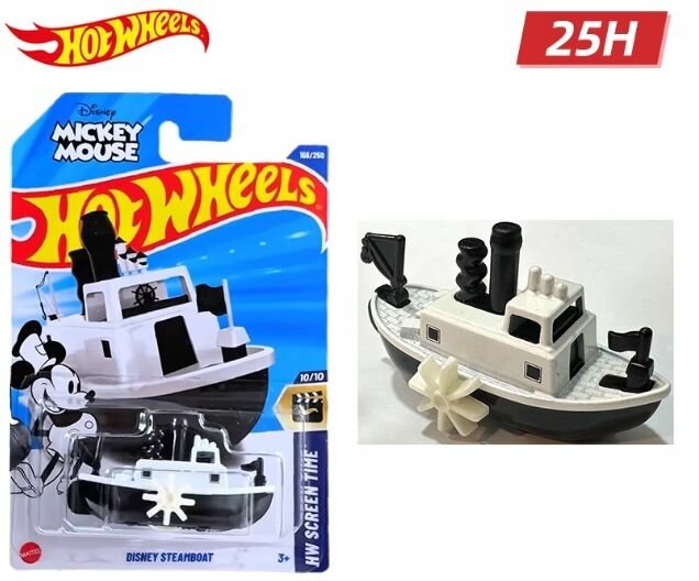 Машинка Hot Wheels/Диснеевский "Пароход Вилли" /Хот Вилс