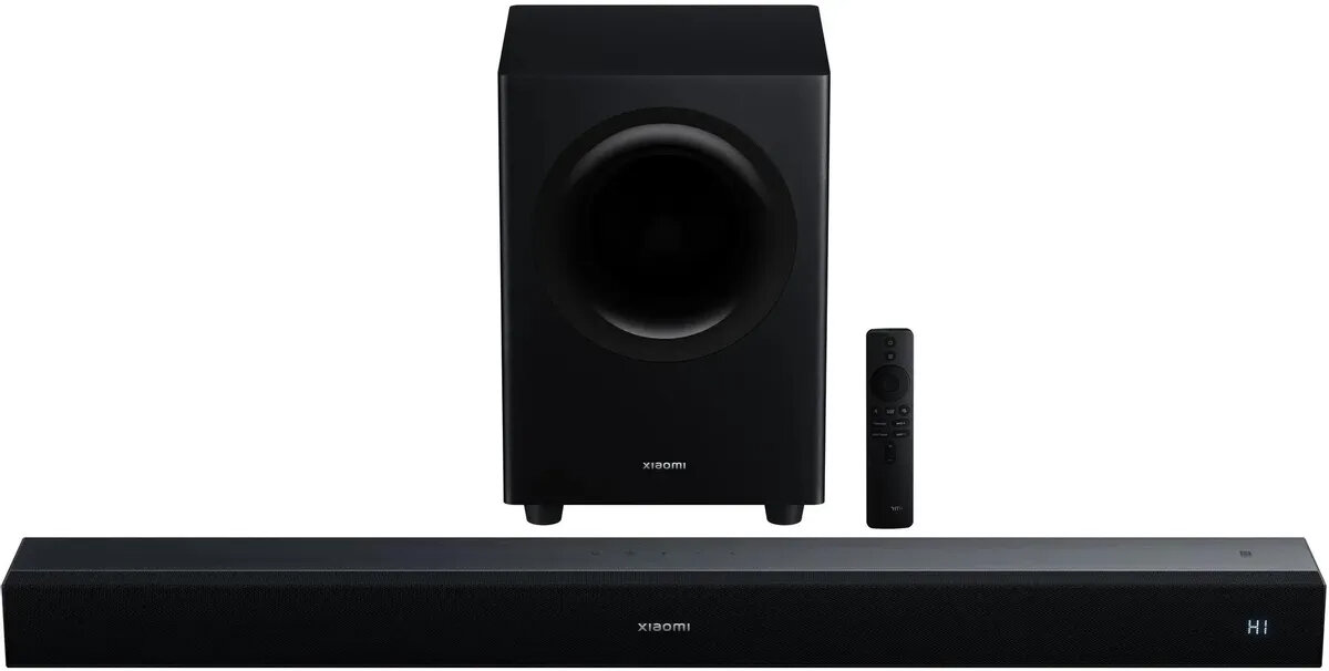 Саундбар Xiaomi Soundbar Pro 2.1 ch NS4-EU 2.1 120Вт +180Вт черный, Bluetooth