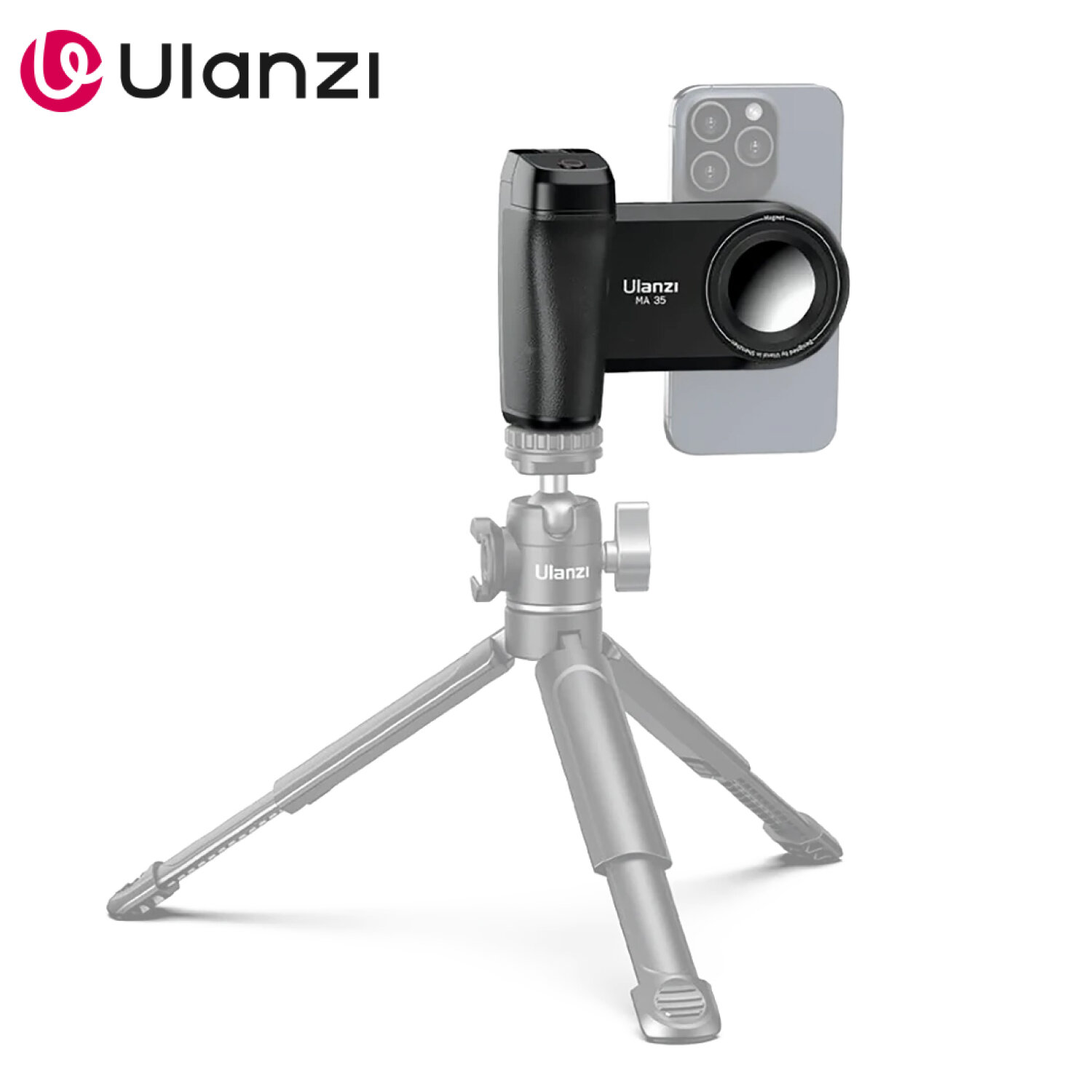 Держатель - рукоятка для смартфона Ulanzi MA35 MagSafe с дистанционным управлением