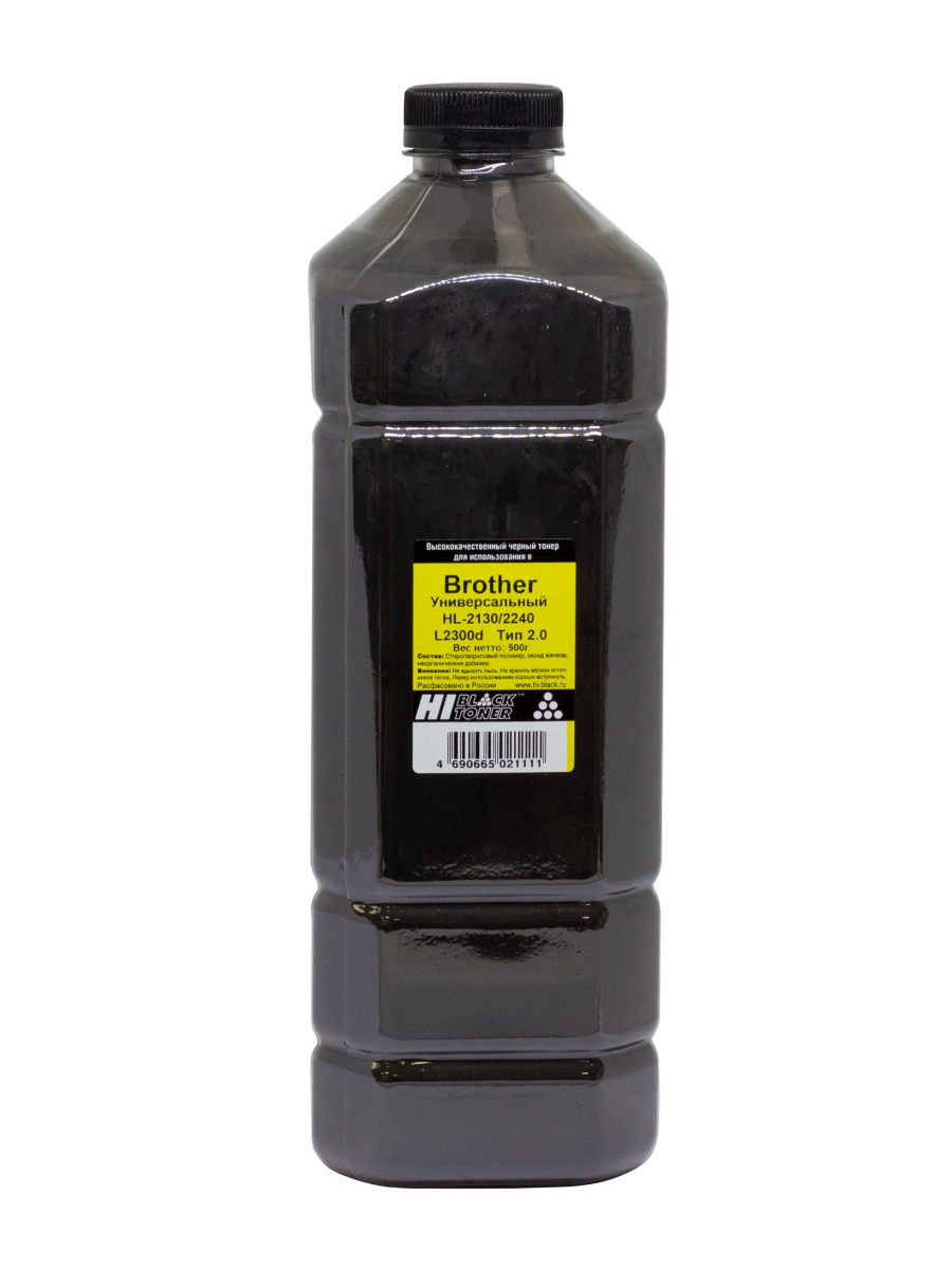 Тонер Hi-Black Универсальный Brother HL-2130/2240/L2300d 500 г