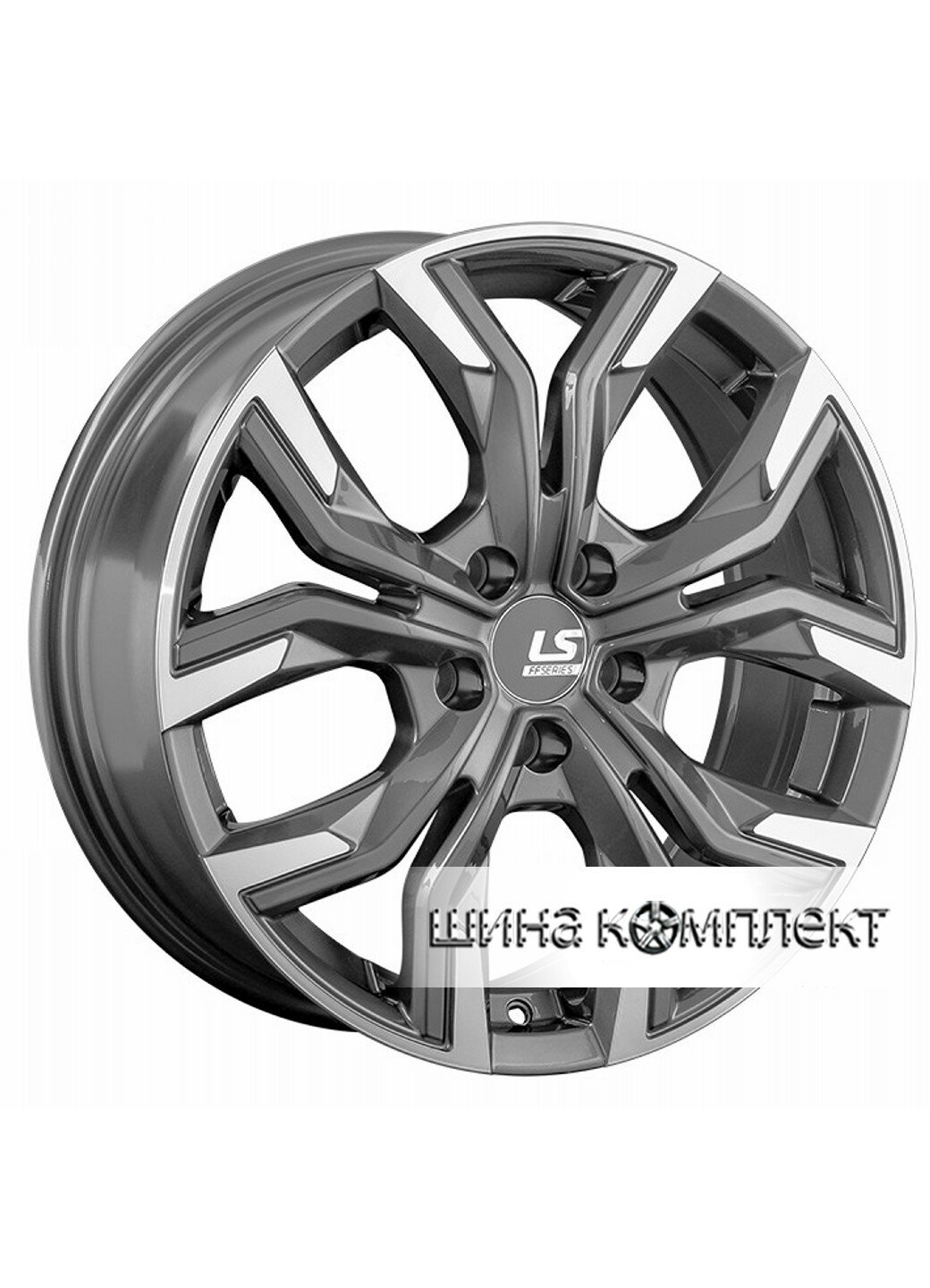 Колесный диск LS FlowForming RC92 7x17 5x108 ET40 65,1 GMF литой для автомобиля