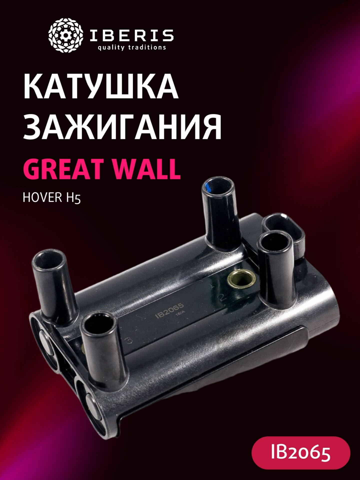 Катушка зажигания Грейт Вол Ховер Х5, GREAT WALL HOVER H5 -16, SMW250510, GIG16084