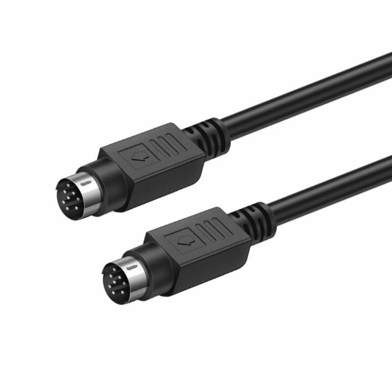 (1 шт.) Кабель Mini DIN 8-pin (PS/2), папа-папа