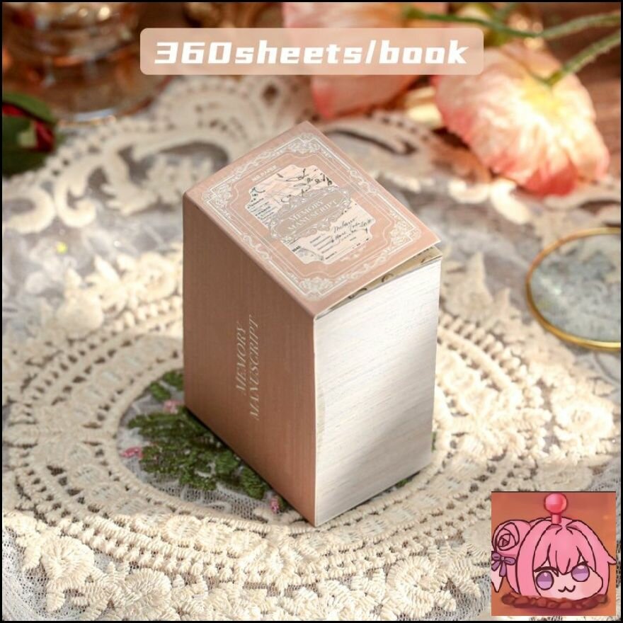 Бумага для скрапбукинга, Mr.paper, 360 листов неповторяющихся мотивов в стиле ретро оформления