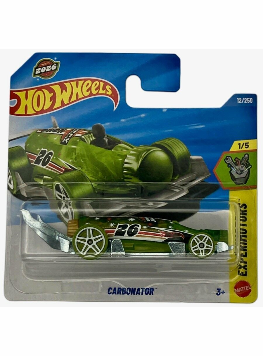 JJH89 Hot Wheels машинка металлическая игрушка коллекционная масштабная модель Carbonator кейс 2026