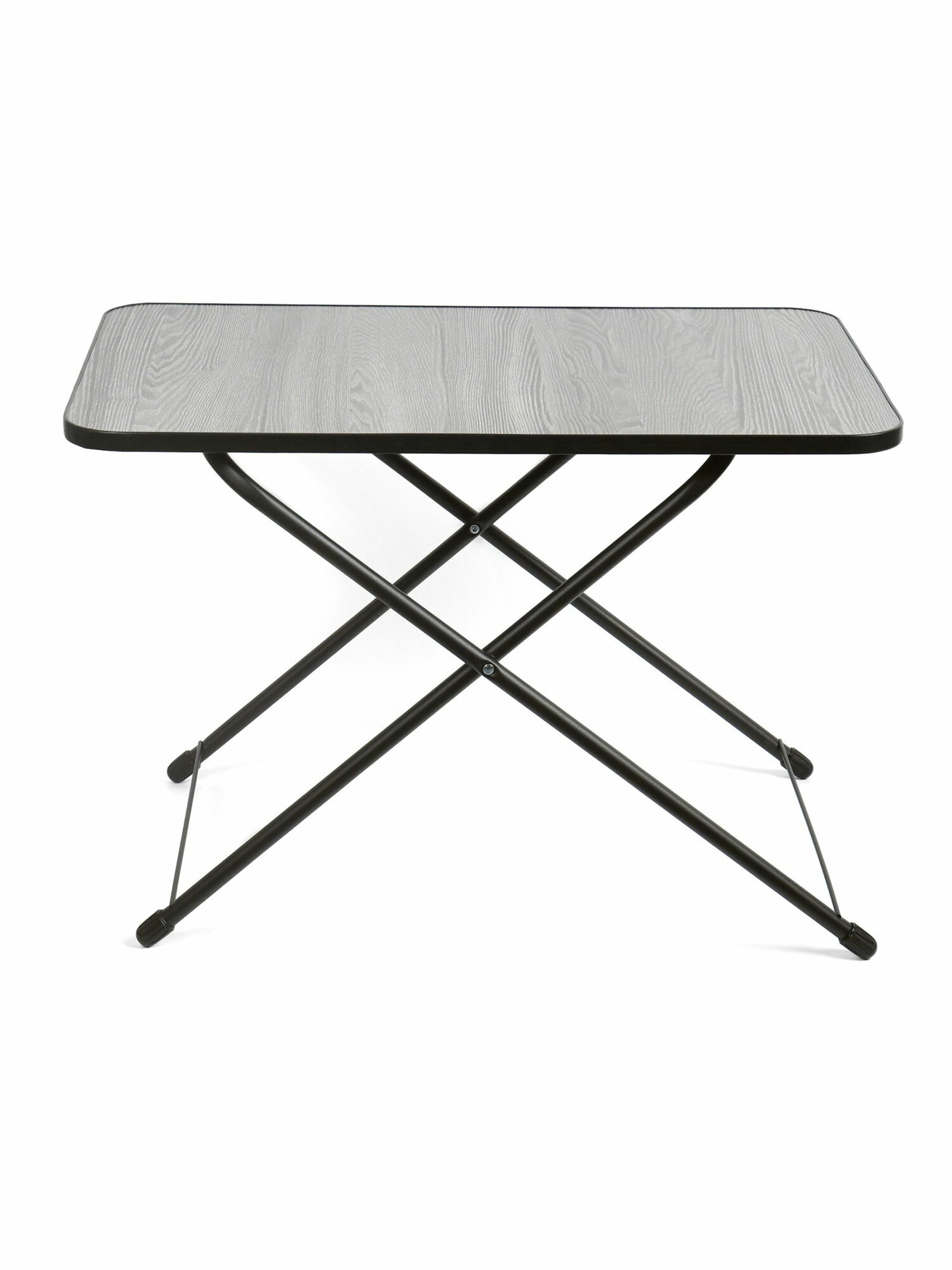 Стол туристический складной, 75x50x50/62 см, ЛДСП, цвет ясень чёрный