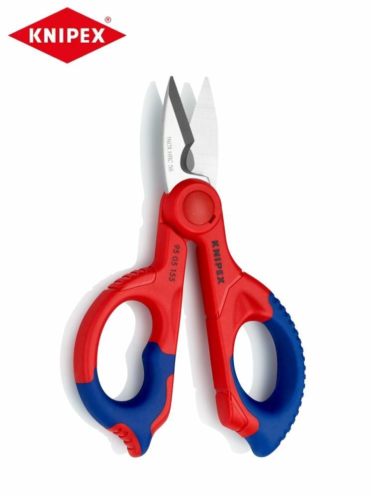 KNIPEX 95 05 155 SB Ножницы электрика Нержавеющий Многоцелевой Инструментальные ножницы