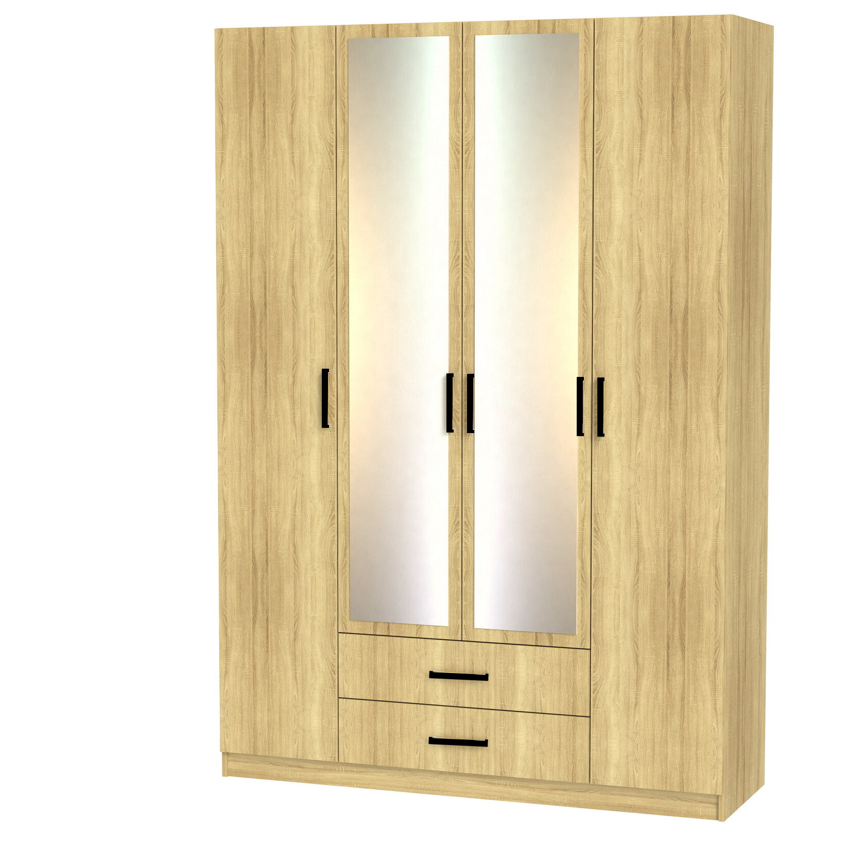 Шкаф-пенал для одежды Феникс М-15 140/210/52 Дуб сонома