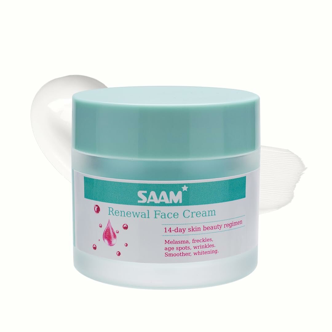 SAAM Renewal Face Cream Меланодермия, веснушки, пигментные пятна С Альфа-арбутином и койевой кислотой 50 г