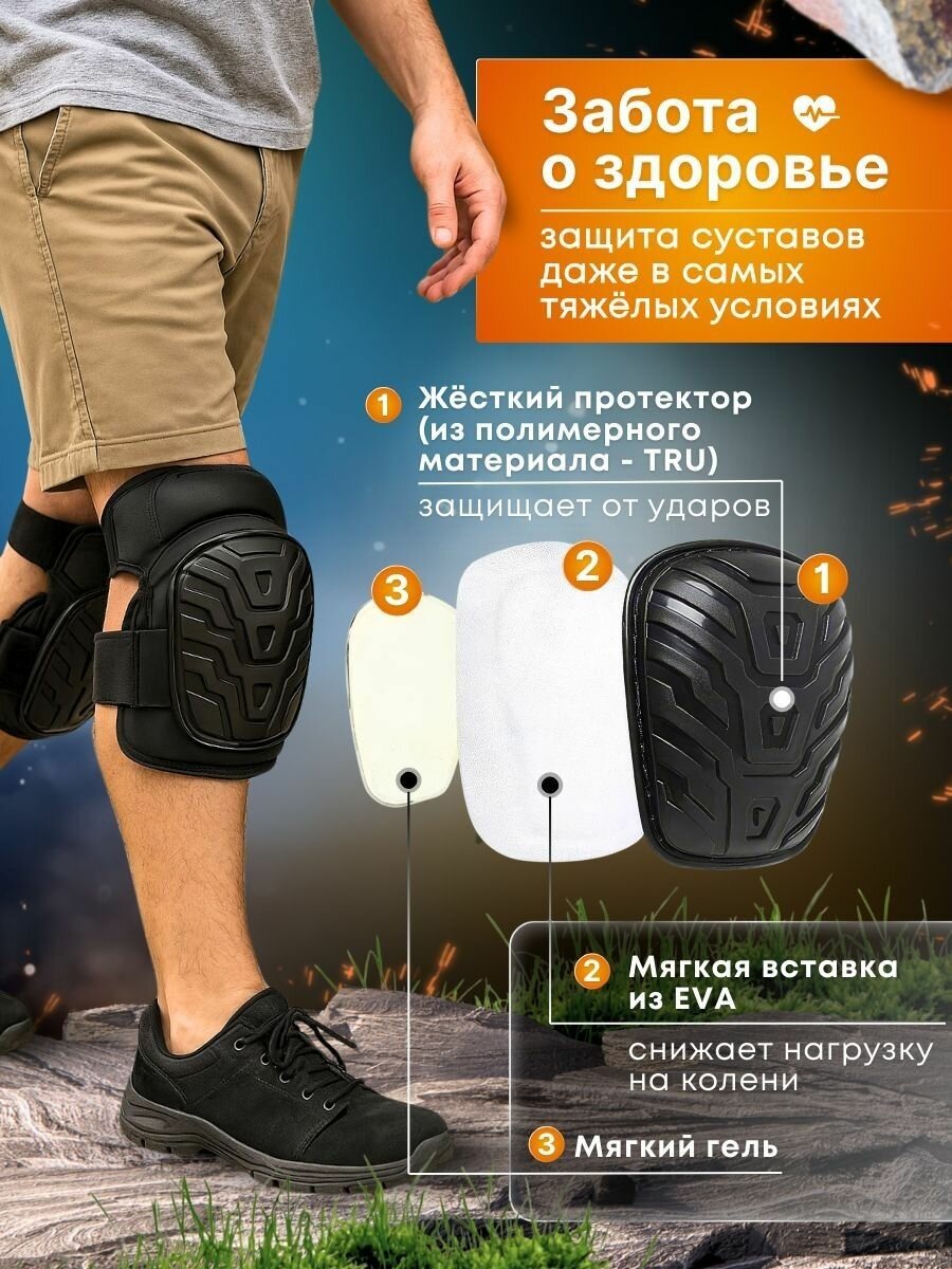Наколенники строительные