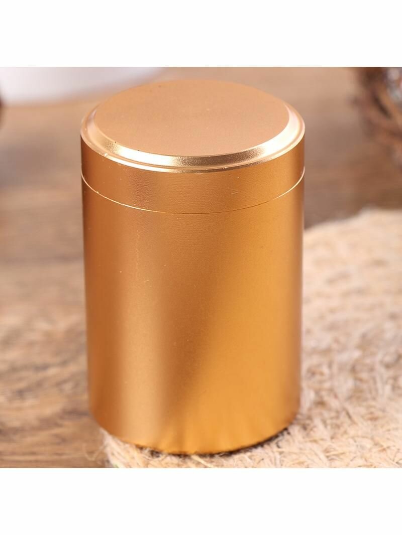 Небольшие металлические герметичные банки чайные банки