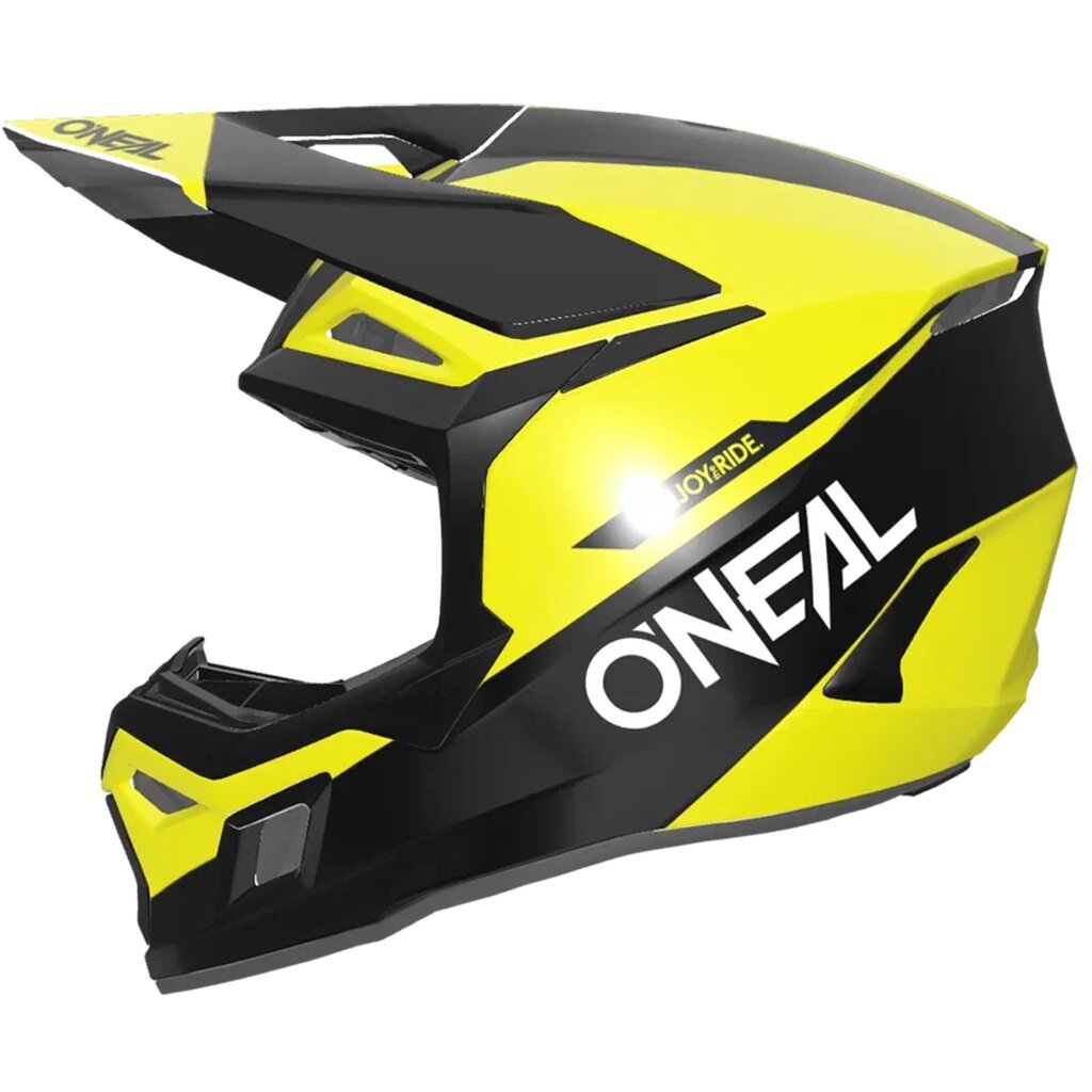 Мотошлем Oneal 3Series Race Black-yellow. L. Черный-желтый