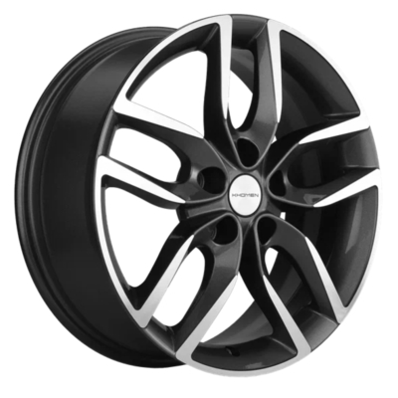 Диск колесный Khomen Wheels KHW1708 (Chery Tiggo 7pro) 6,5x17 5x108 Dia60.1 ET33 цвет Gray-FP