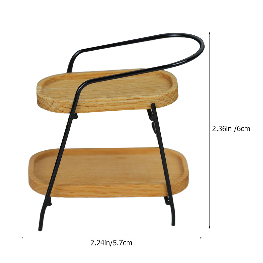 Полка Для Миниатюрной Мебели Домика С Витриной 6.00X5.70X3.00Cm