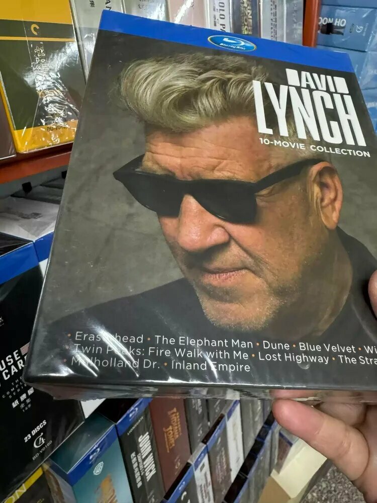 Дэвид Линч: Коллекционное издание на Blu-ray (фильмы + бонусы), базовое исполнение модели