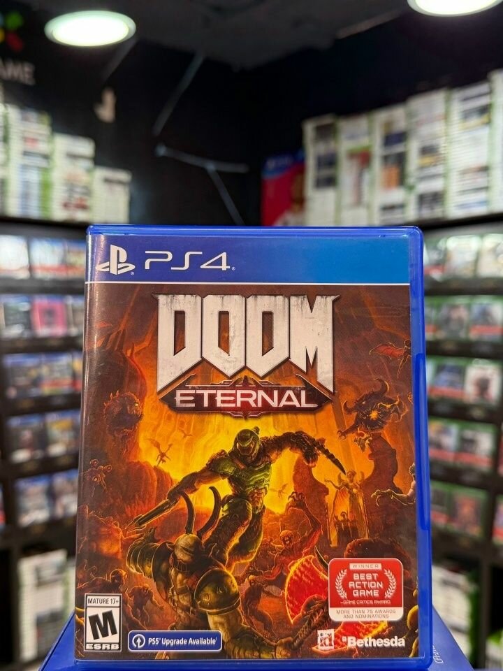 Игра Doom Eternal PS4 (Box)