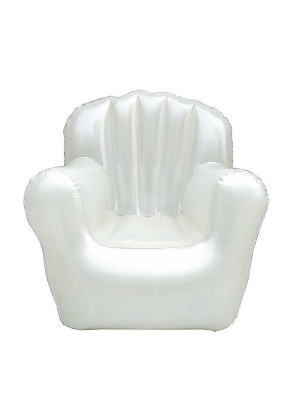 Эргономичный надувной диван с удобной опорой для спины для отдыха у бассейна