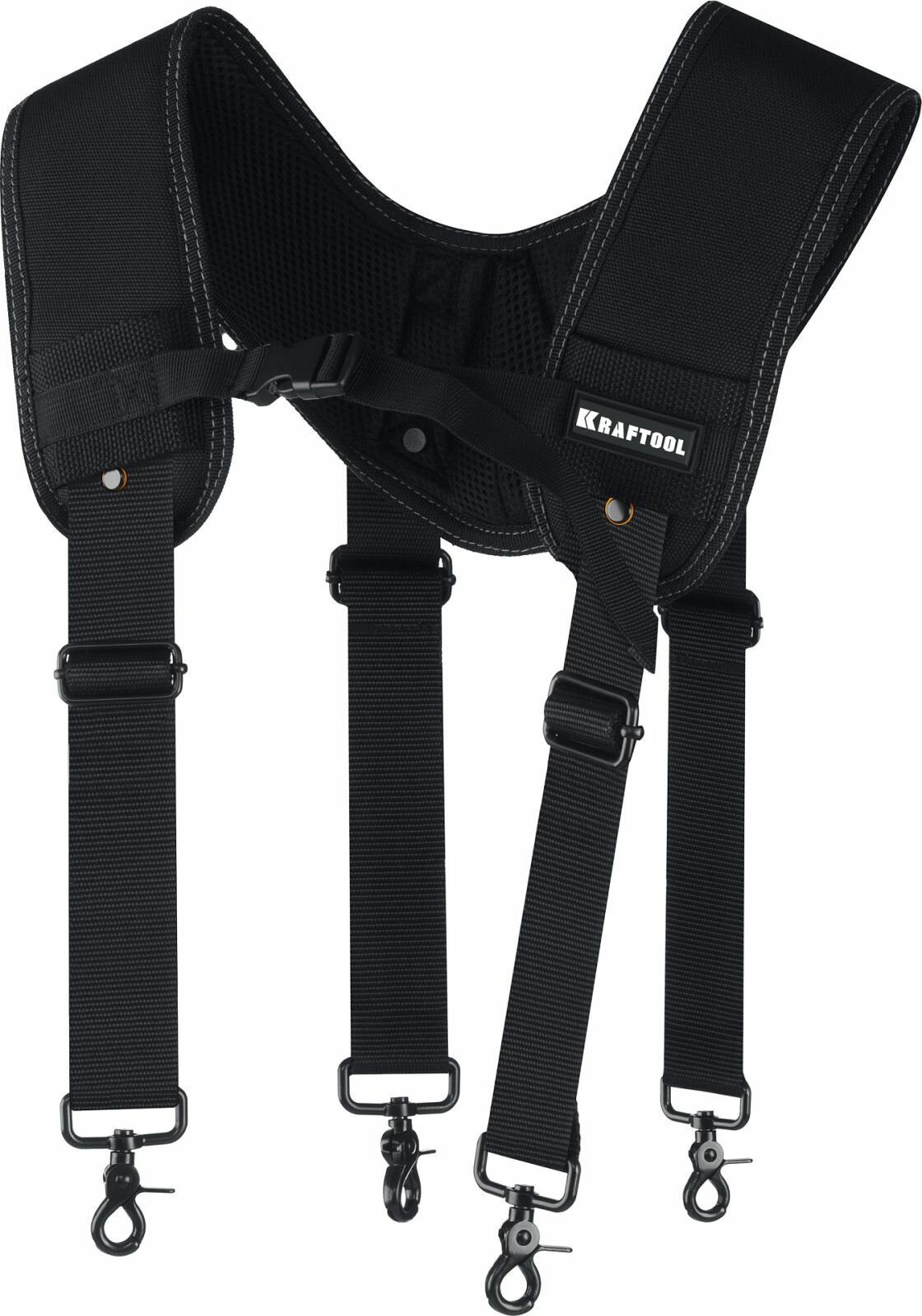 Подтяжки рабочие Grinda KS-1, регулируемые, 4 точки крепления