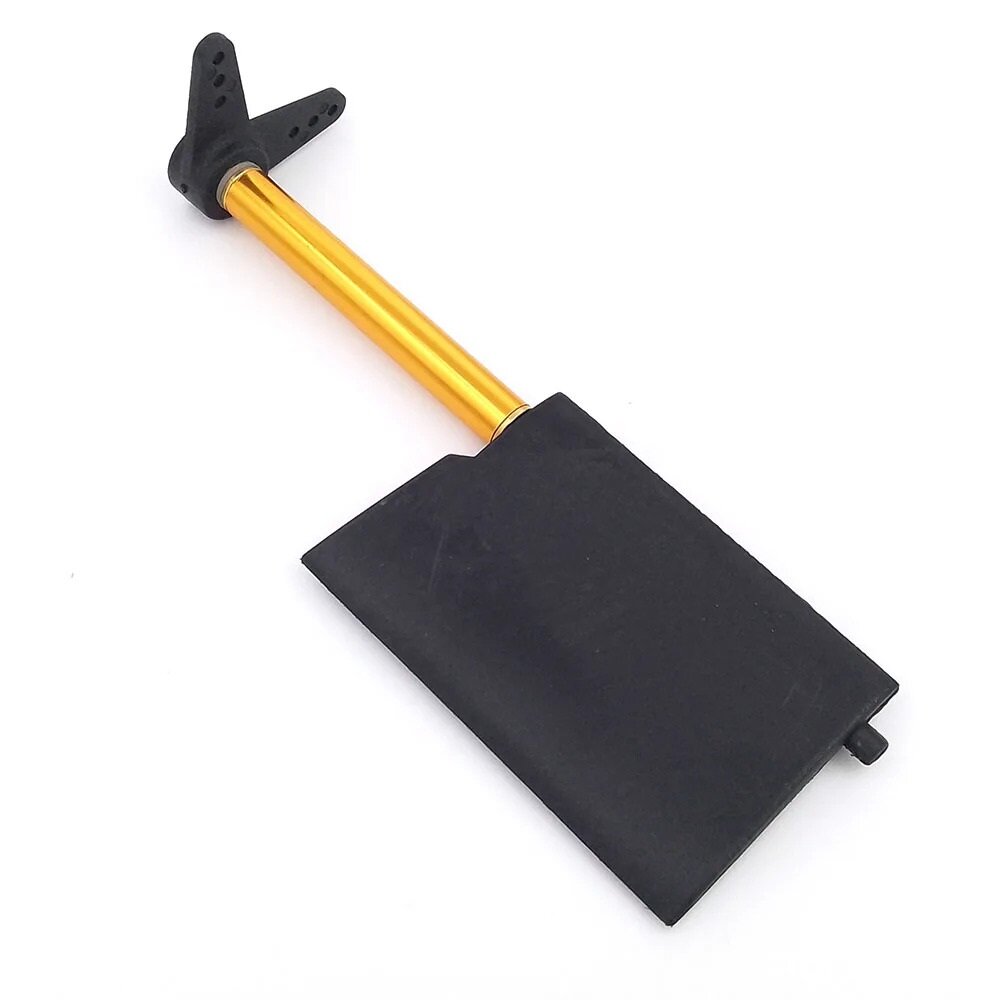 1 шт, руль для радиоуправляемой лодки, нейлоновый погружной руль с сервоприводом для 50-130 см, весы для радиоуправляемой лодки, морской буксир, модель деревянной лодки для рыбалки