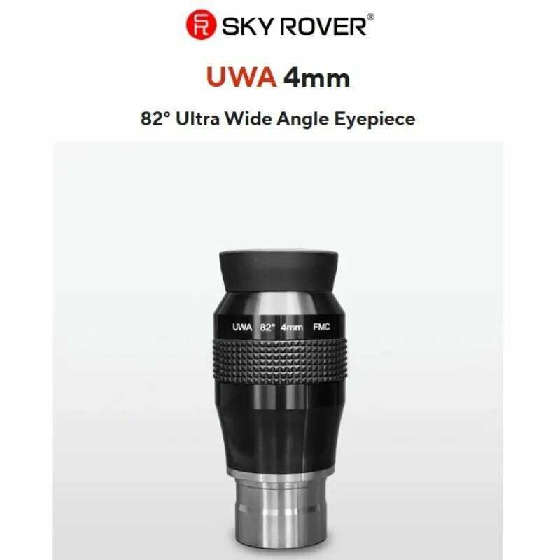 Sky Rover UWA 4mm Окуляр 82 градуса ультра широкого угла 1.25inch FMC телескоп фотография