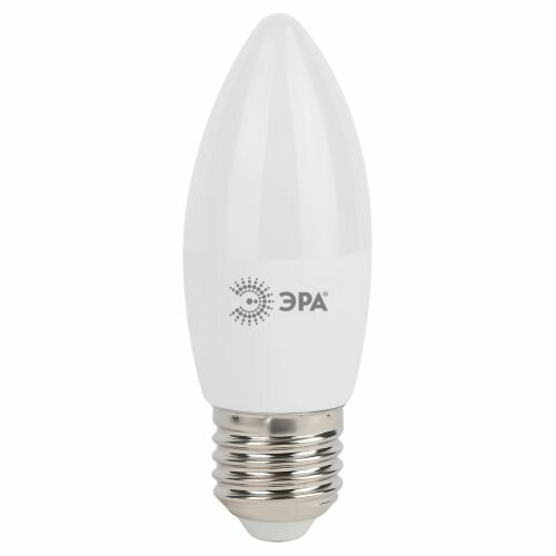 Лампа светодиодная B35-11w-840-E27 свеча 880лм ЭРА Б0032983