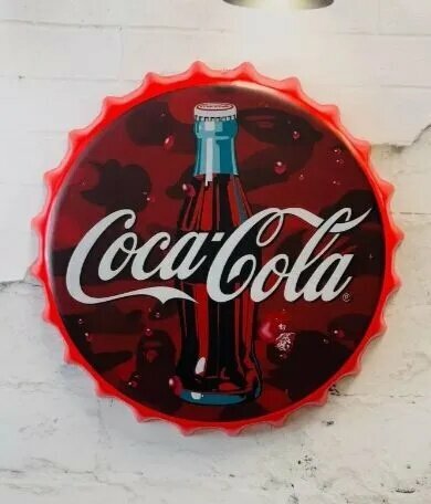 Декор на стену пробка пивная,30cm