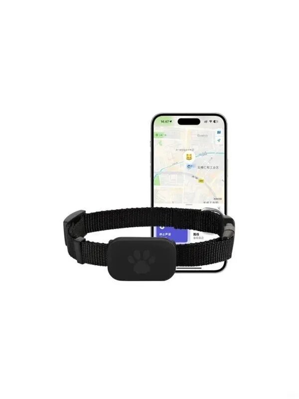 GPS ошейник для кошек и собак без SIM, без зарядки, трекер для животных с приложением