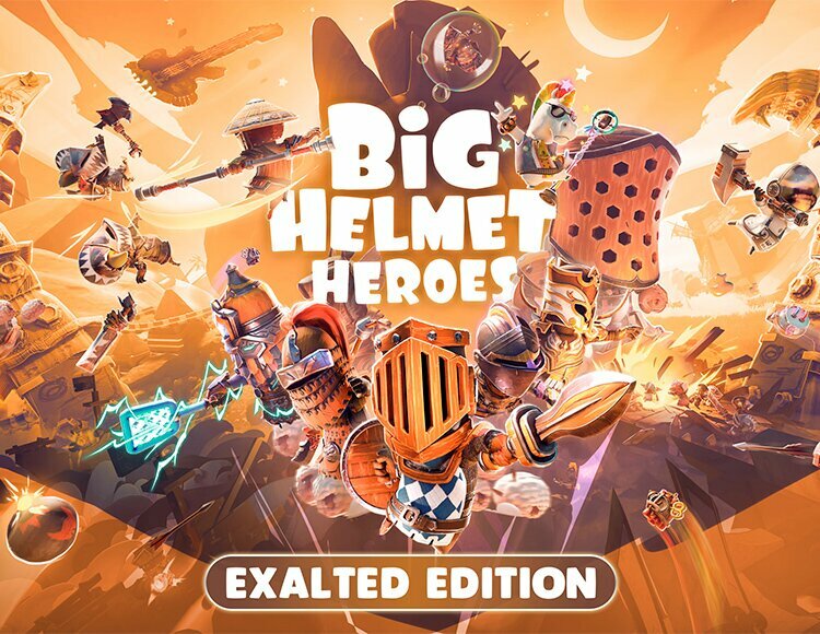 Игра Big Helmet Heroes - Exalted Edition, ключ активации Steam, PC, Dear Villagers, на русском, 12+