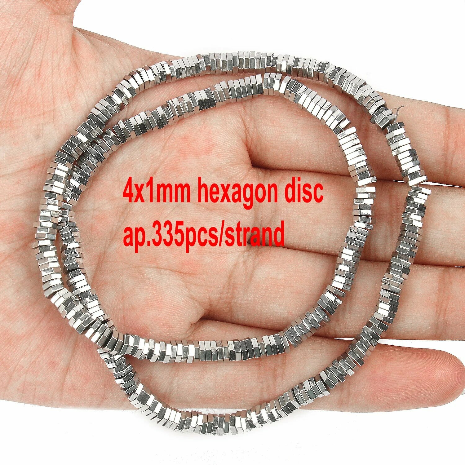 AAA + удерживающий цвет, белое золото, натуральные гематитовые бусины, нерегулярные бусины в форме сердца и звезды, прокладки для изготовления ювелирных изделий, браслет «сделай сам»