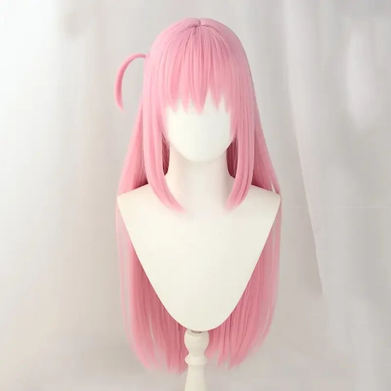 Косплей костюм Bocchi the Rock Gotou Hitori Yamada Ryou розовый L, Wig Only