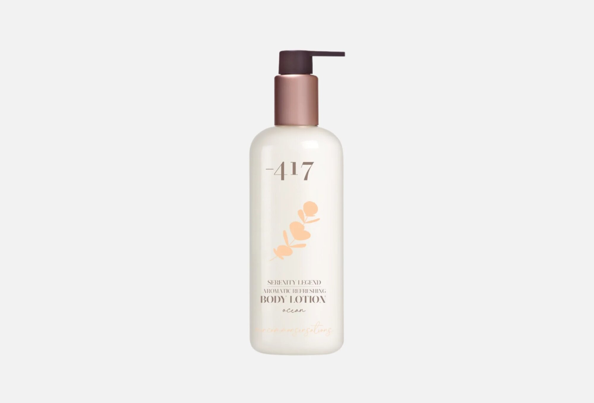 Увлажняющий лосьон для тела Minus 417 Aromatic refreshing body lotion ocean, 350 мл